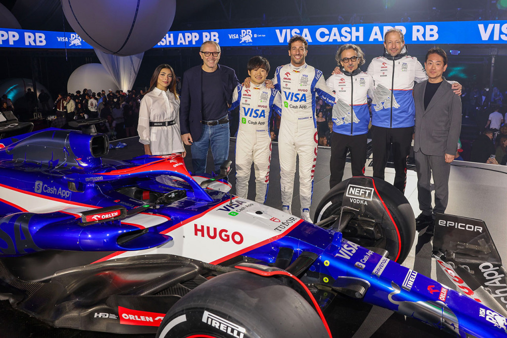 レーシング・ブルズF1、ファッションブランド『ヒューゴ』との レーシング・ブルズF1、ファッションブランド『ヒューゴ』との